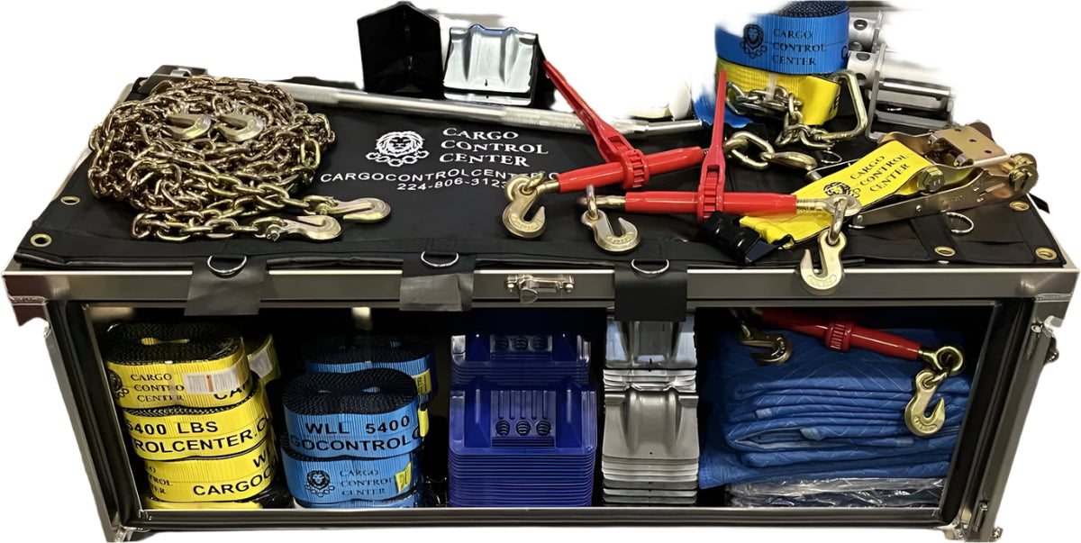 Aluminum Trailer Tool Box 24”H x 24”D x 60”W – CARGO CONTROL CENTER