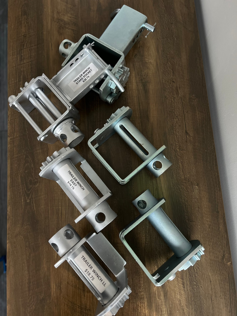 DOUBLE L SLIDER, ZINC COATED TRAILER WINCH – CARGO CONTROL CENTER